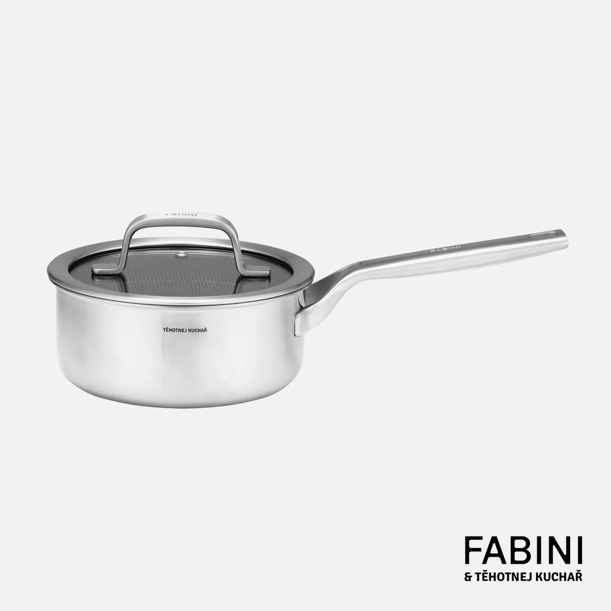 Rendlík FABINI & Těhotnej kuchař, Ø 16 cm (1,2 l) - Nerezový beznýtový ...